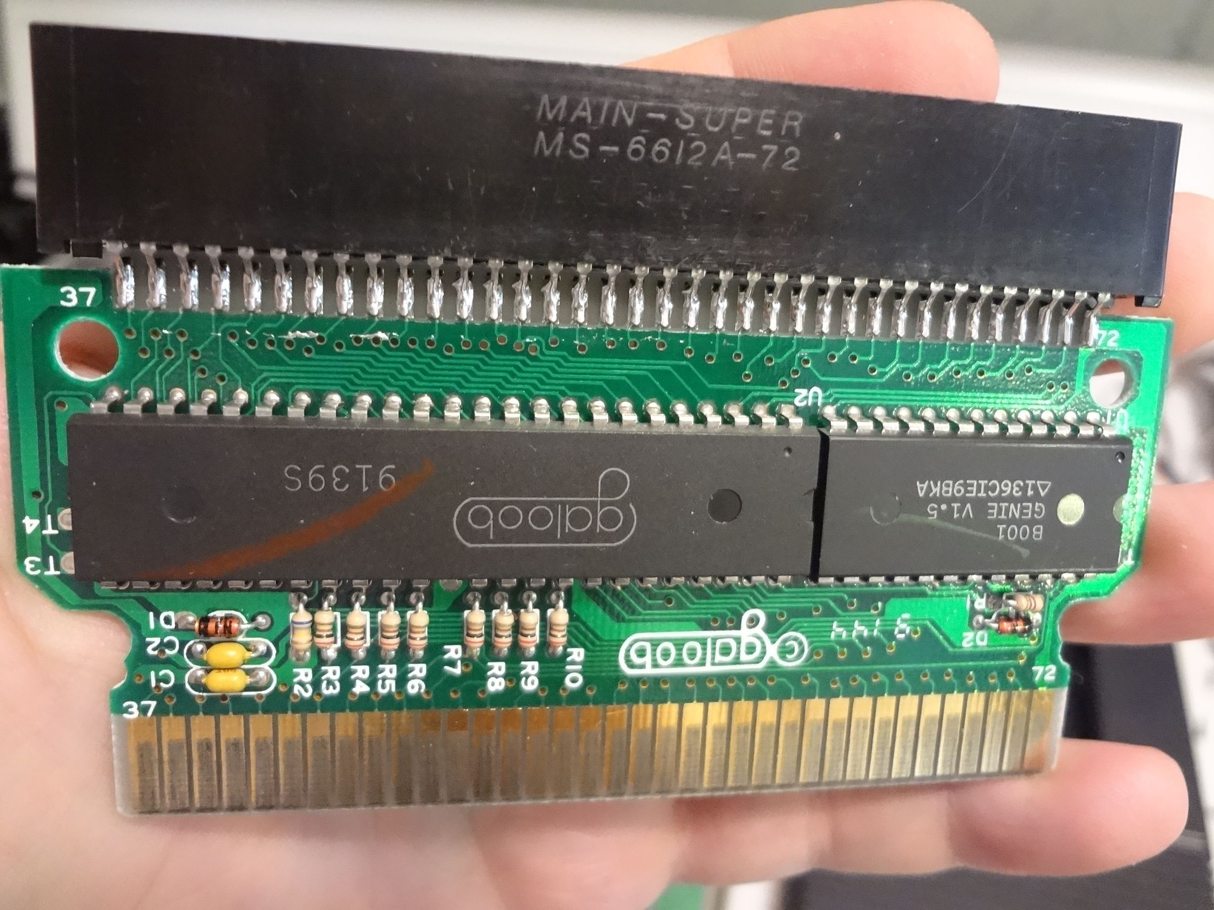 Nintendo (NES) Side Loader Build Using Game Genie Connector. : 11 Steps ...