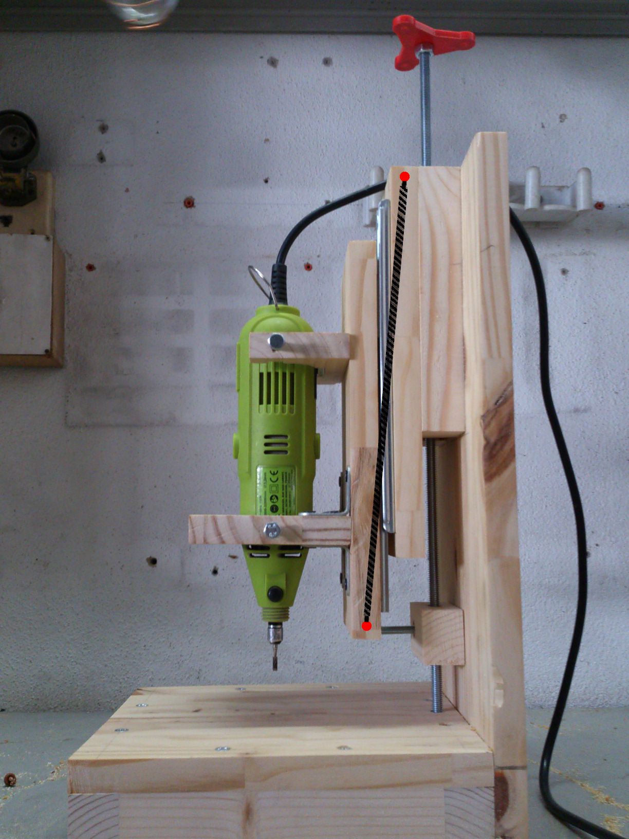 Drill Press for ~$20 : 8 Steps (with Pictures) - Instructables