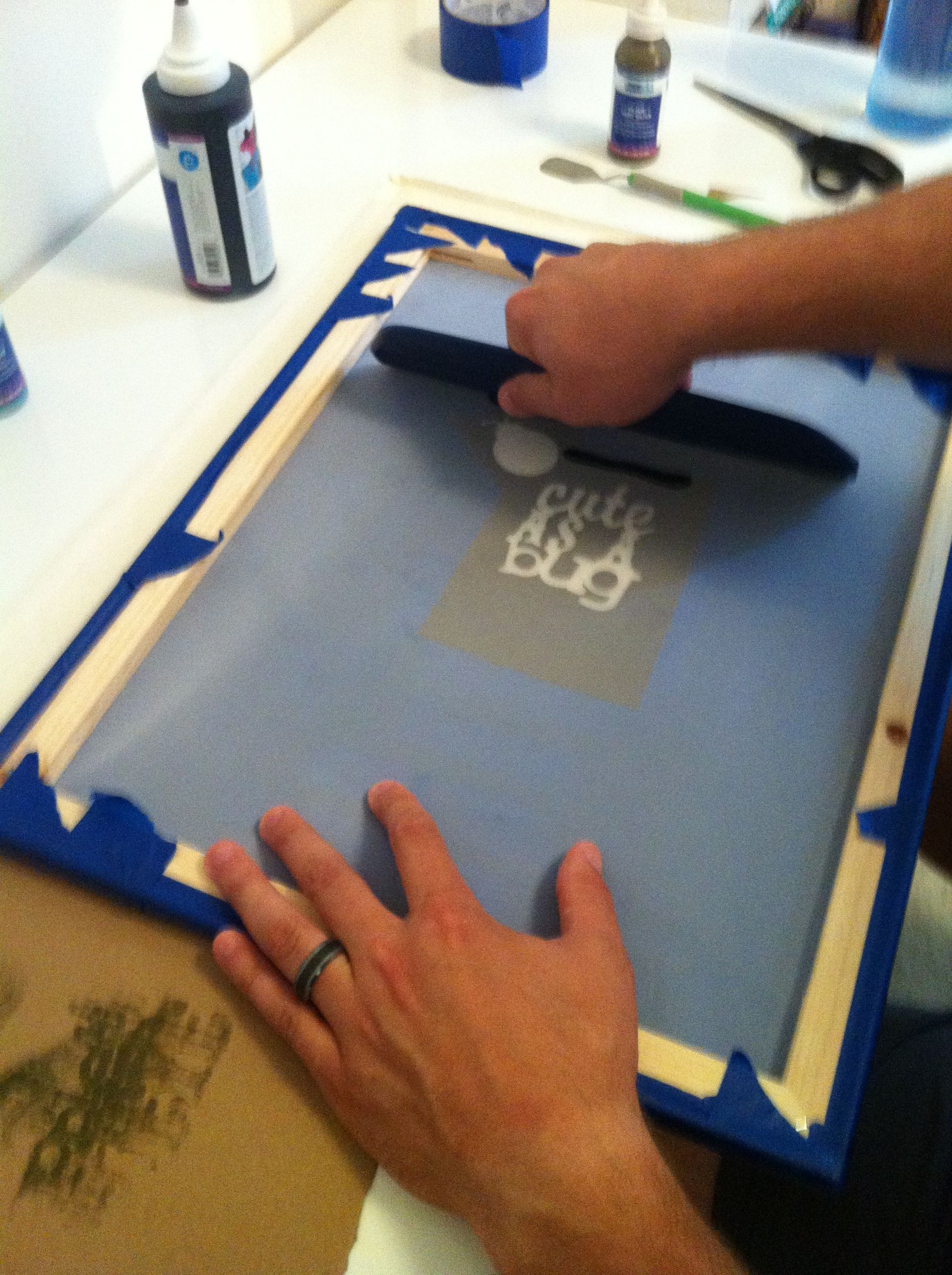 How to Make, and Print With, Reusable Silk Screens... Cheaply! : 13 ...