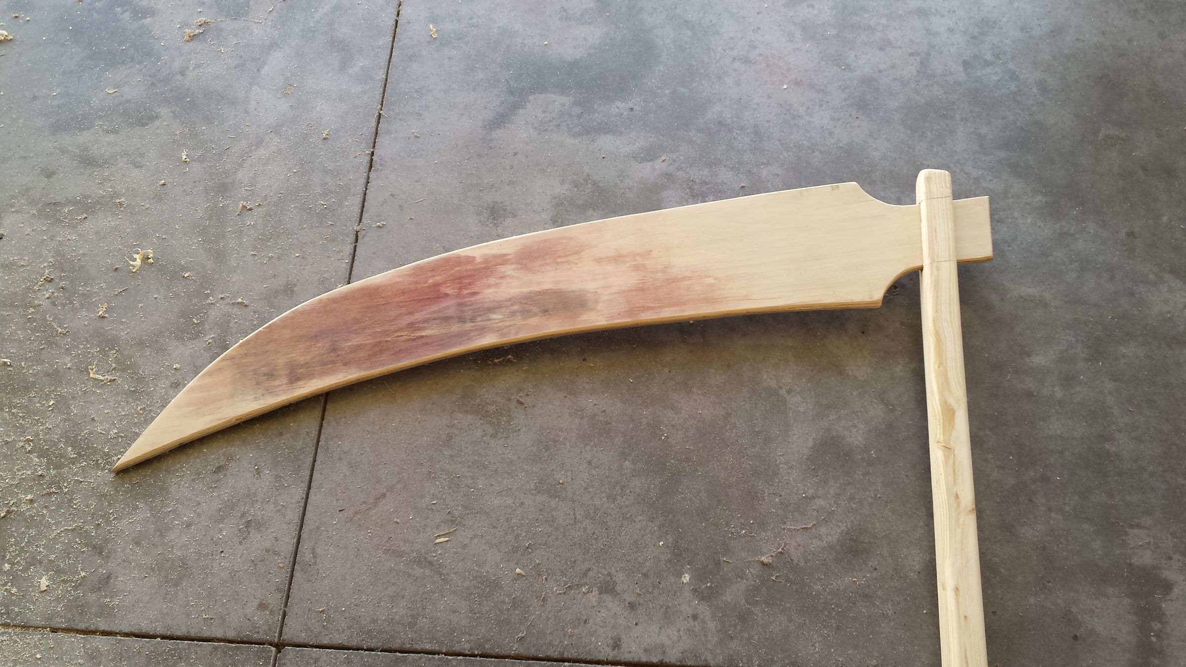 Grim Reaper Scythe / Sickle : 4 Steps (with Pictures) - Instructables