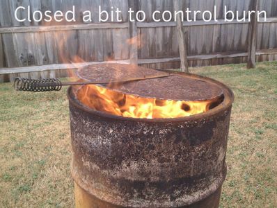 Easy Efficient Burn Barrel : 4 Steps - Instructables