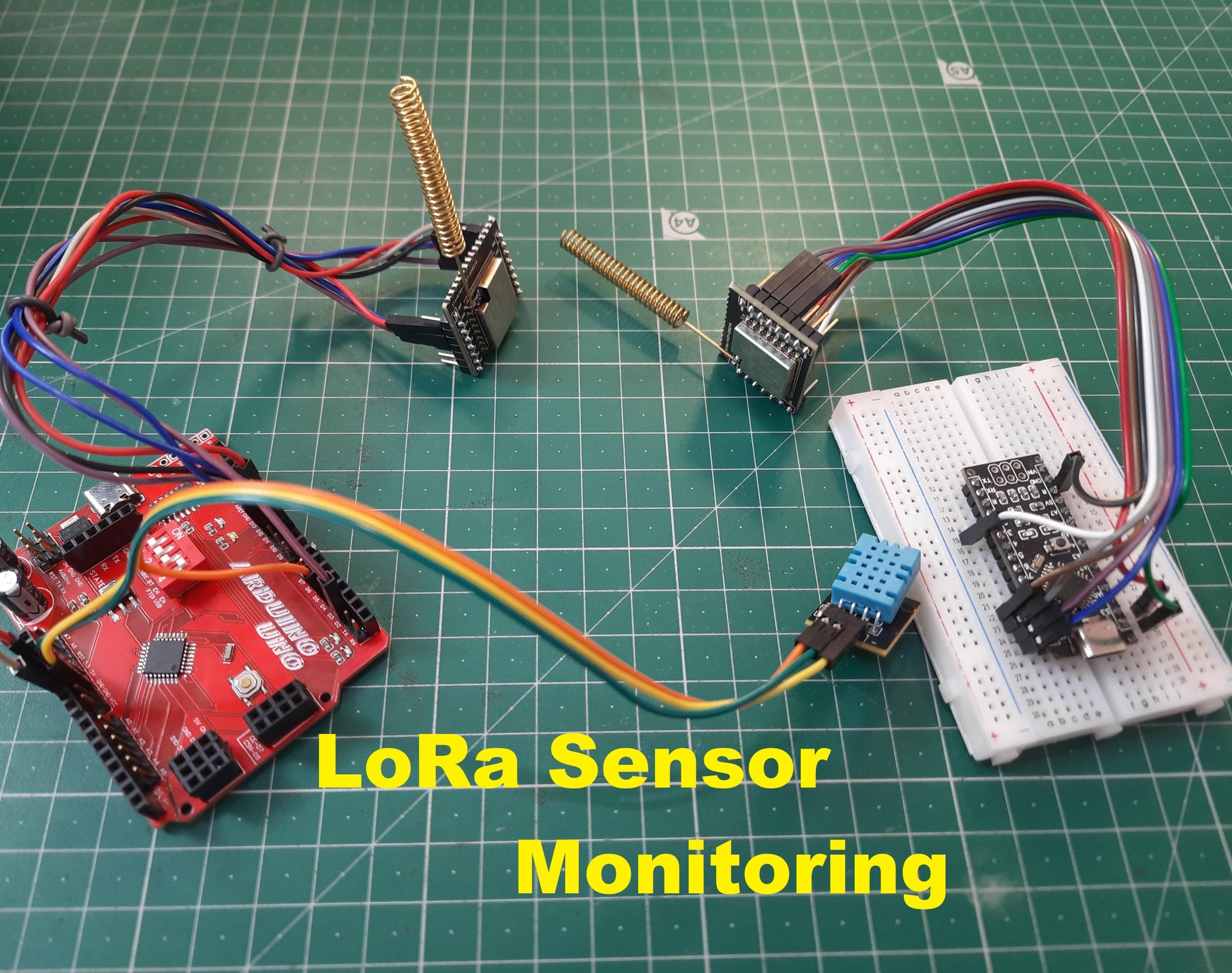 Sensor Monitoring Using Lora And Arduino 9 Steps Instructables 1442