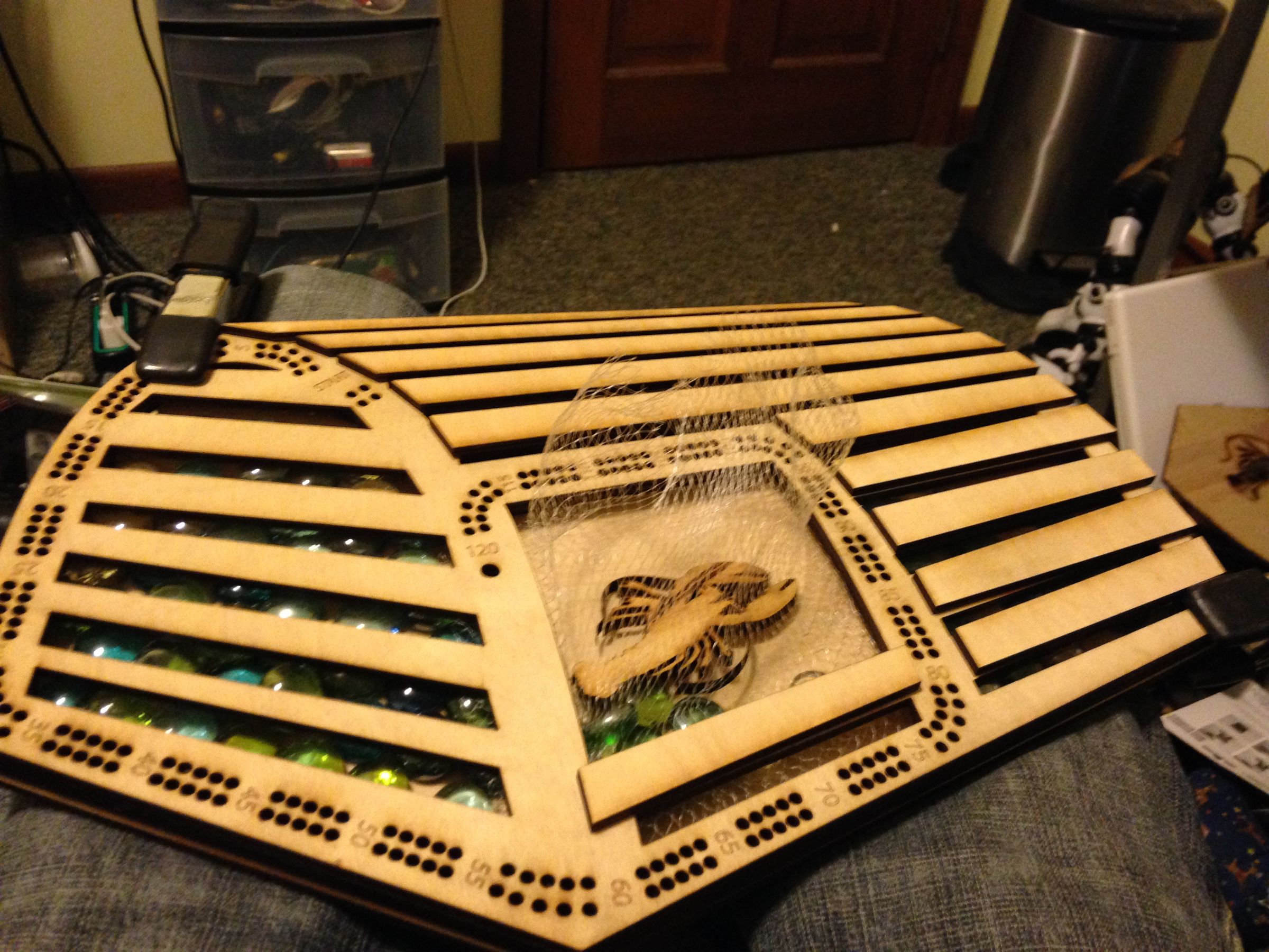 Creating Custom 3D Cribbage Boards With a Laser Cutter! : 5 Steps (with ...