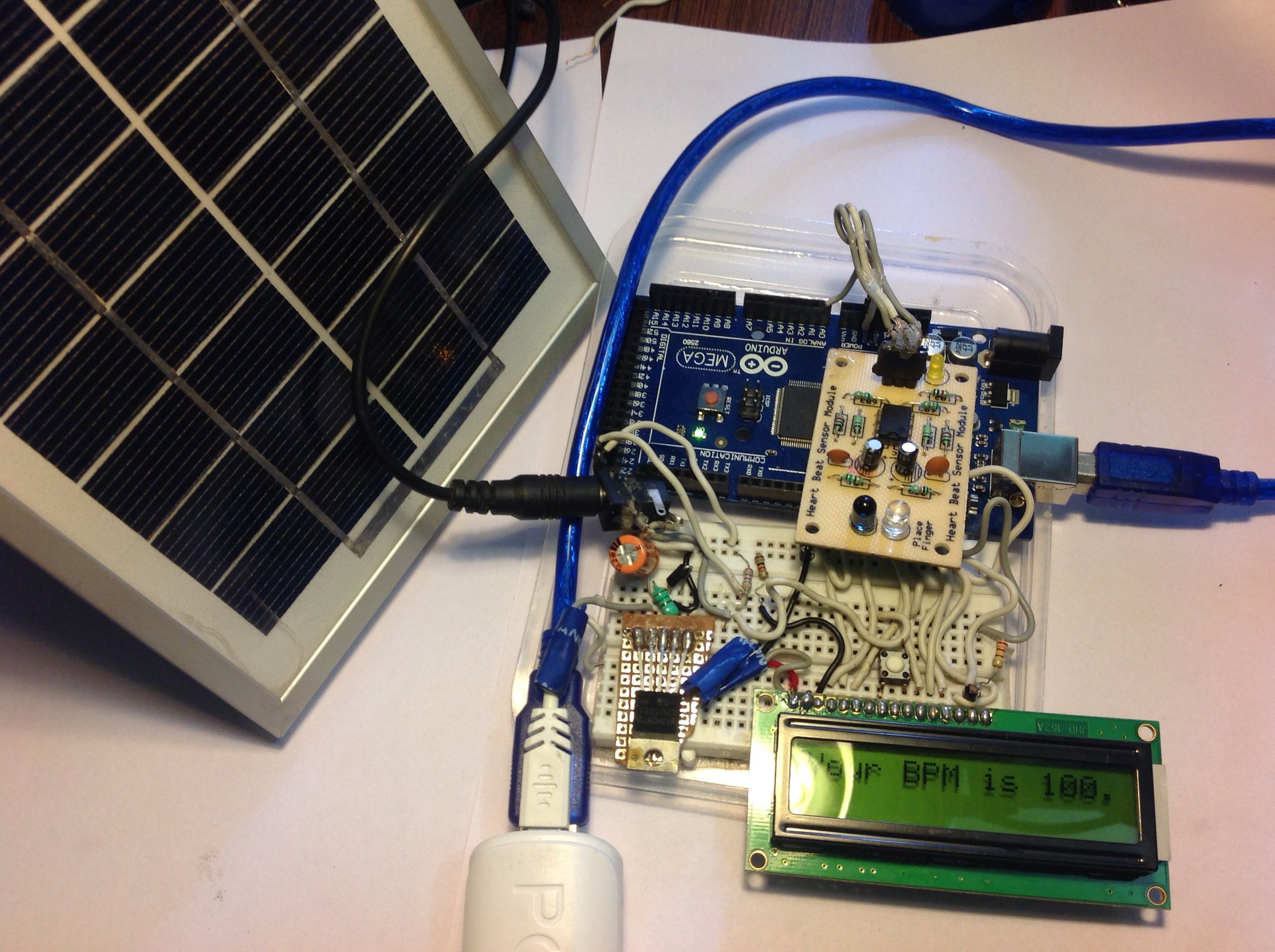 Solar-Powered Heart Rate Monitor : 14 Steps (with Pictures) - Instructables