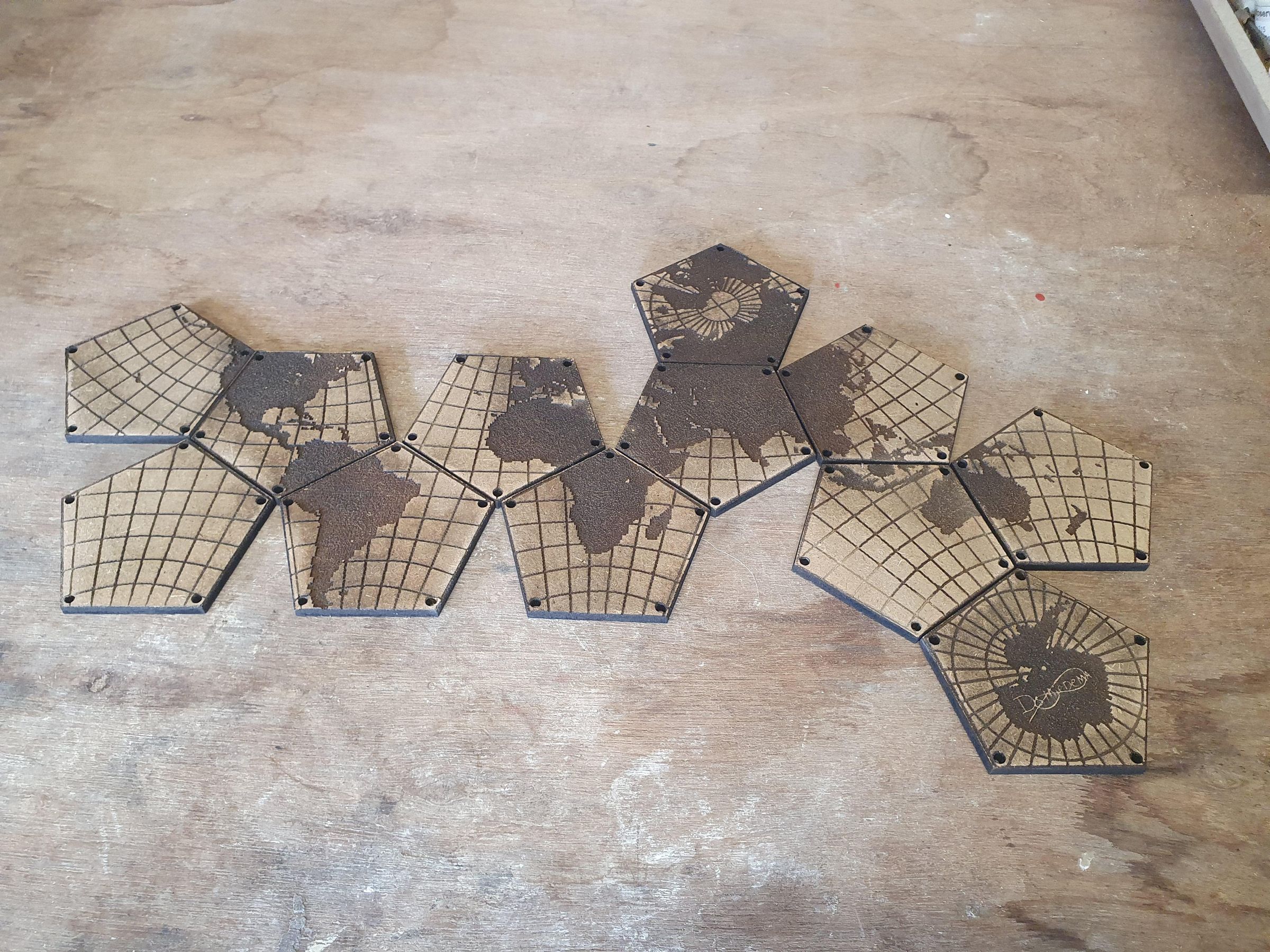 Dodecahedral Earth : 8 Steps (with Pictures) - Instructables