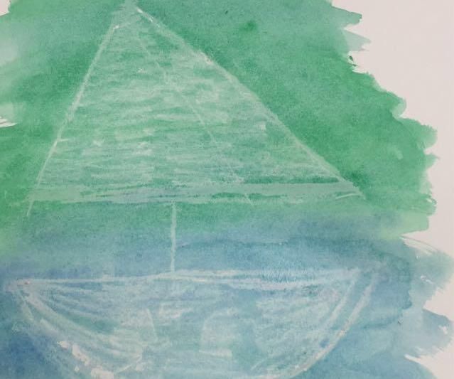 SailBoat Crayon Painting - Instructables