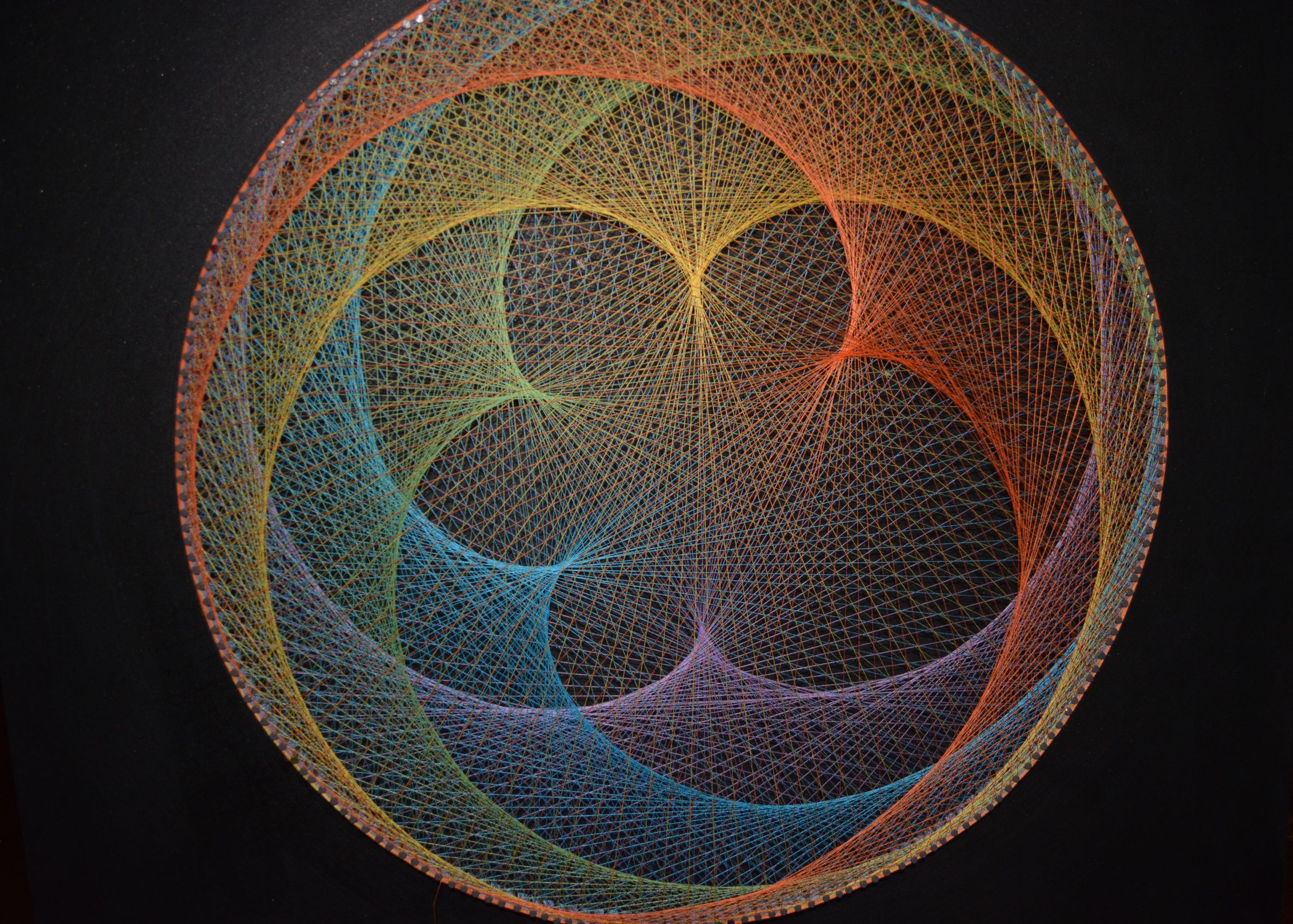 Flower String Art : 4 Steps (with Pictures) - Instructables