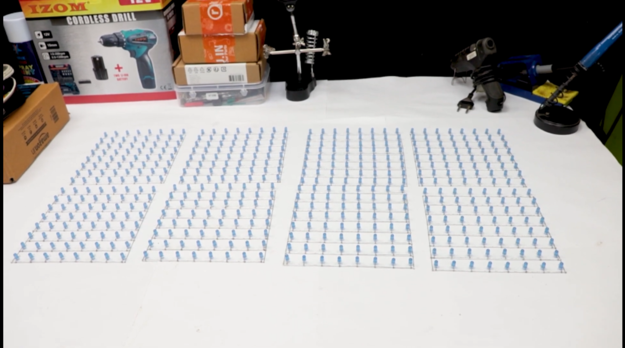 How to Build 8x8x8 LED Cube : 14 Steps - Instructables
