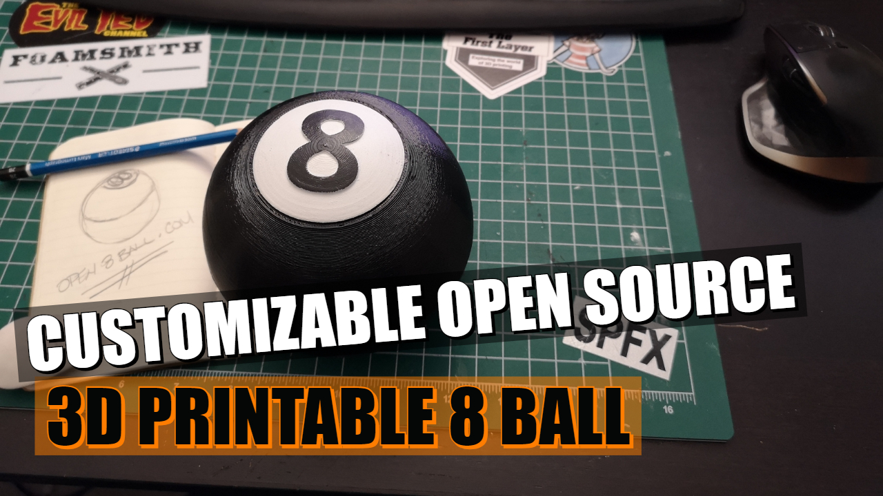 Magic 8 Ball, Open Source, Customizable, Fun and Easy to Build : 9 ...