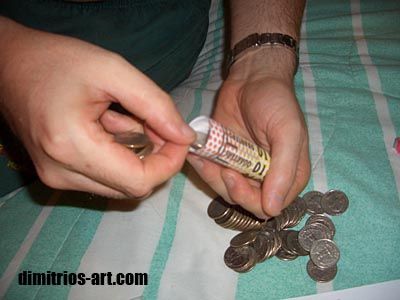 Coin Wrap Rolls by Dimitrios : 6 Steps (with Pictures) - Instructables