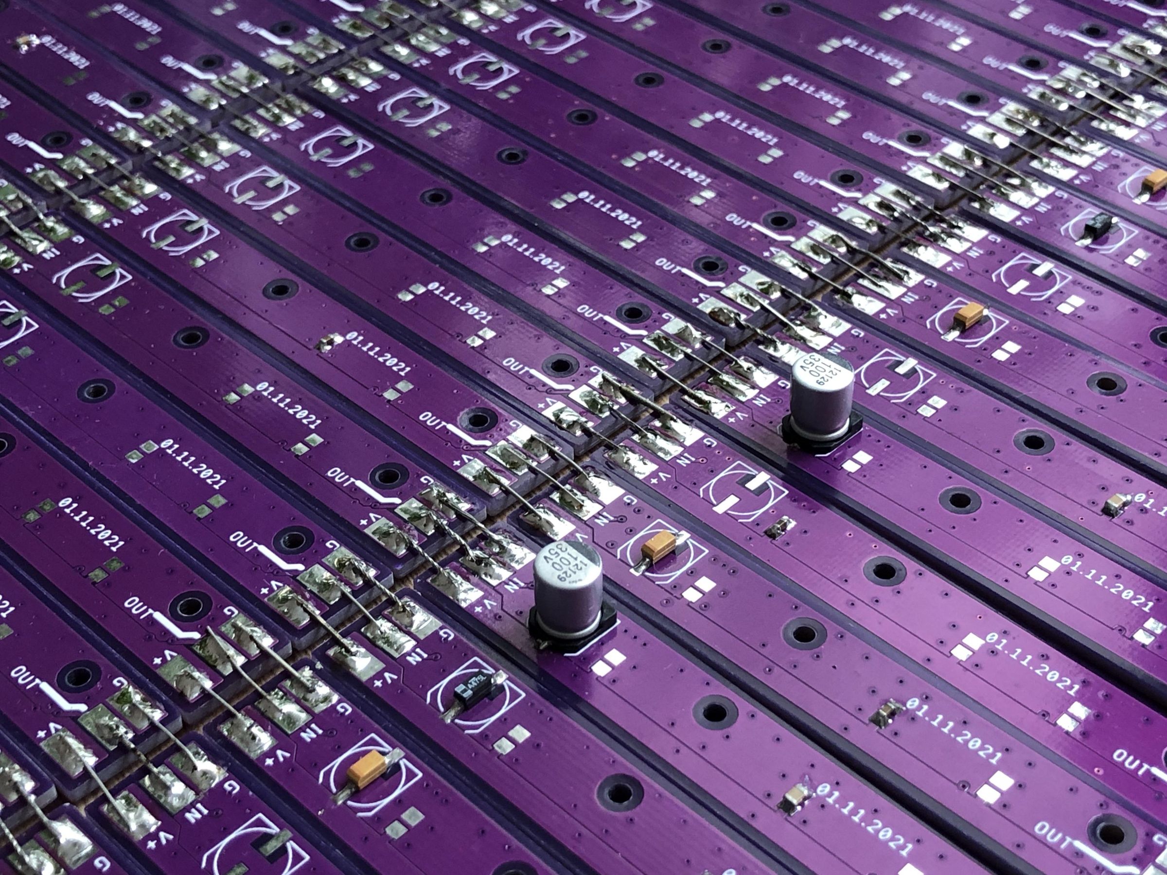Audio Spectrum Display ASD_V1.0 – ESP32 + 399 WS2812B : 18 Steps (with ...