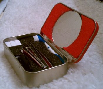 Stealthy Altoids Tin Grooming Kit : 4 Steps - Instructables