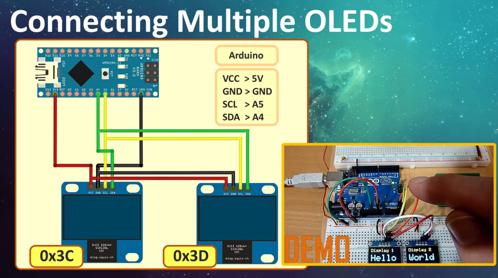 OLED I2C Display Arduino/NodeMCU Tutorial : 15 Steps - Instructables