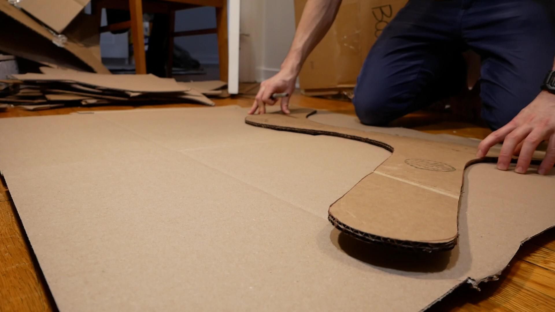 Modern Cardboard Chair : 5 Steps (with Pictures) - Instructables