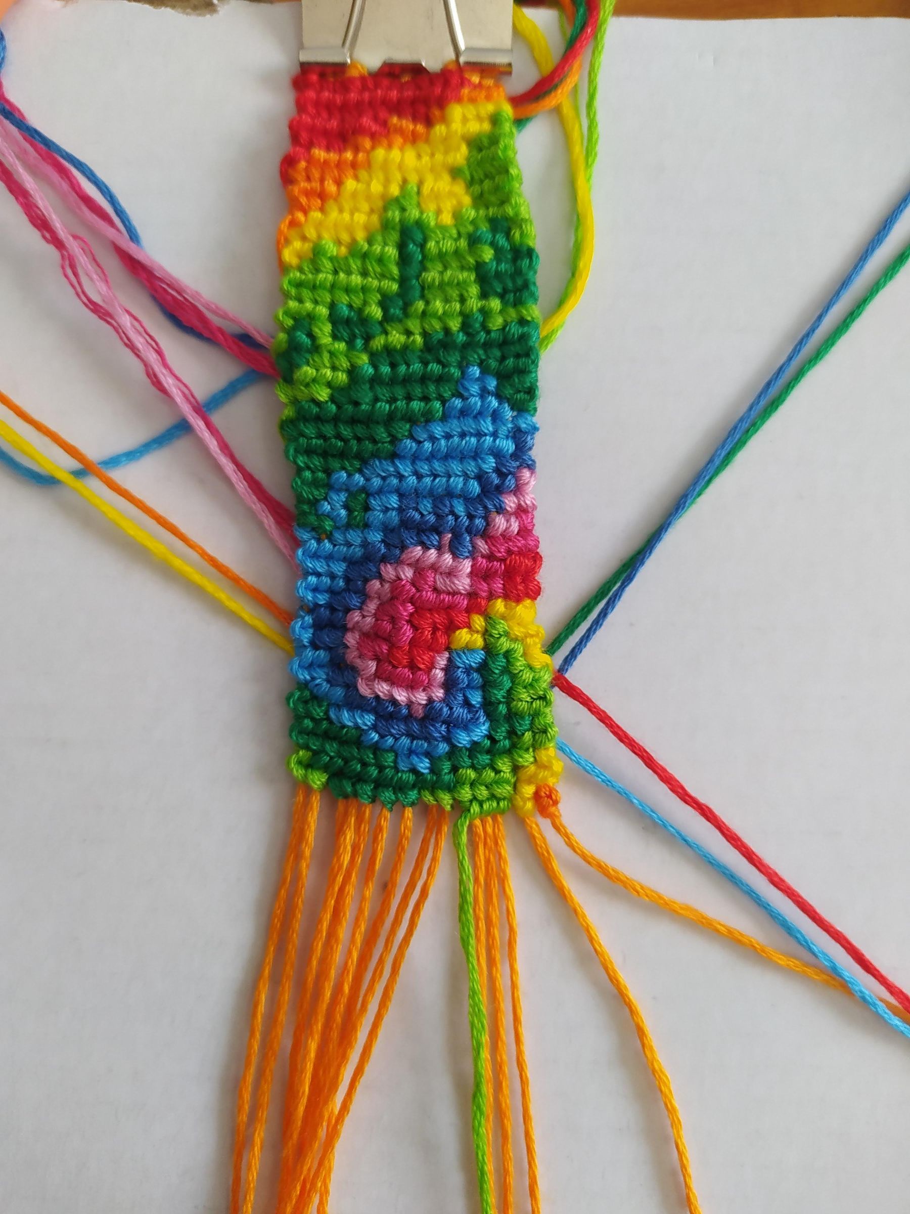 Alpha Pattern Macrame Bracelet: Spiral Tie Dye : 18 Steps (with ...