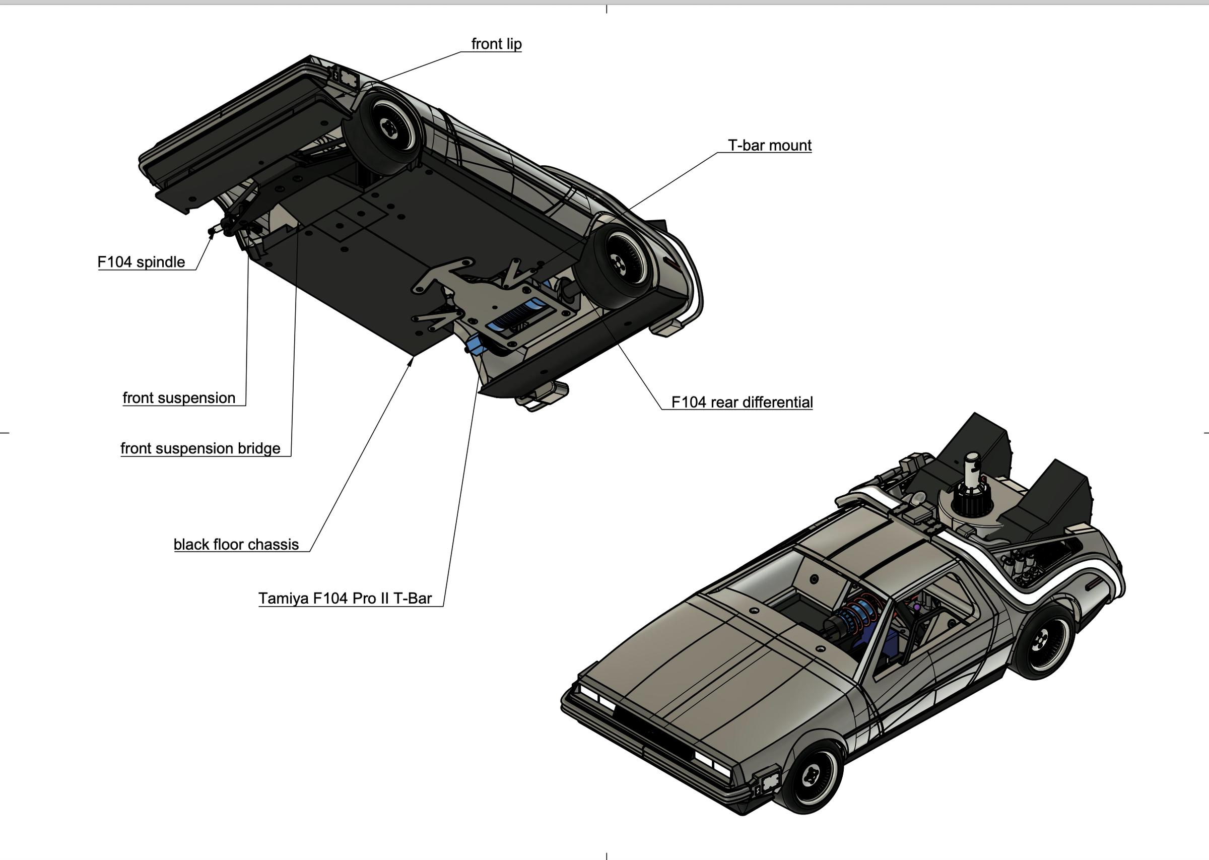 Delorean DMC-12/BTTF Time Machine 3D Printed RC Car : 17 Steps (with ...