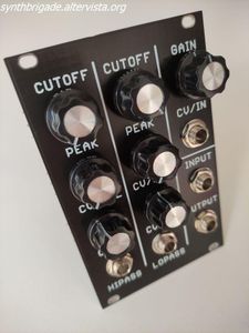 Band Pass Resonant Filter and Amplifier Module for DIY Synthesizer : 4 Steps - Instructables
