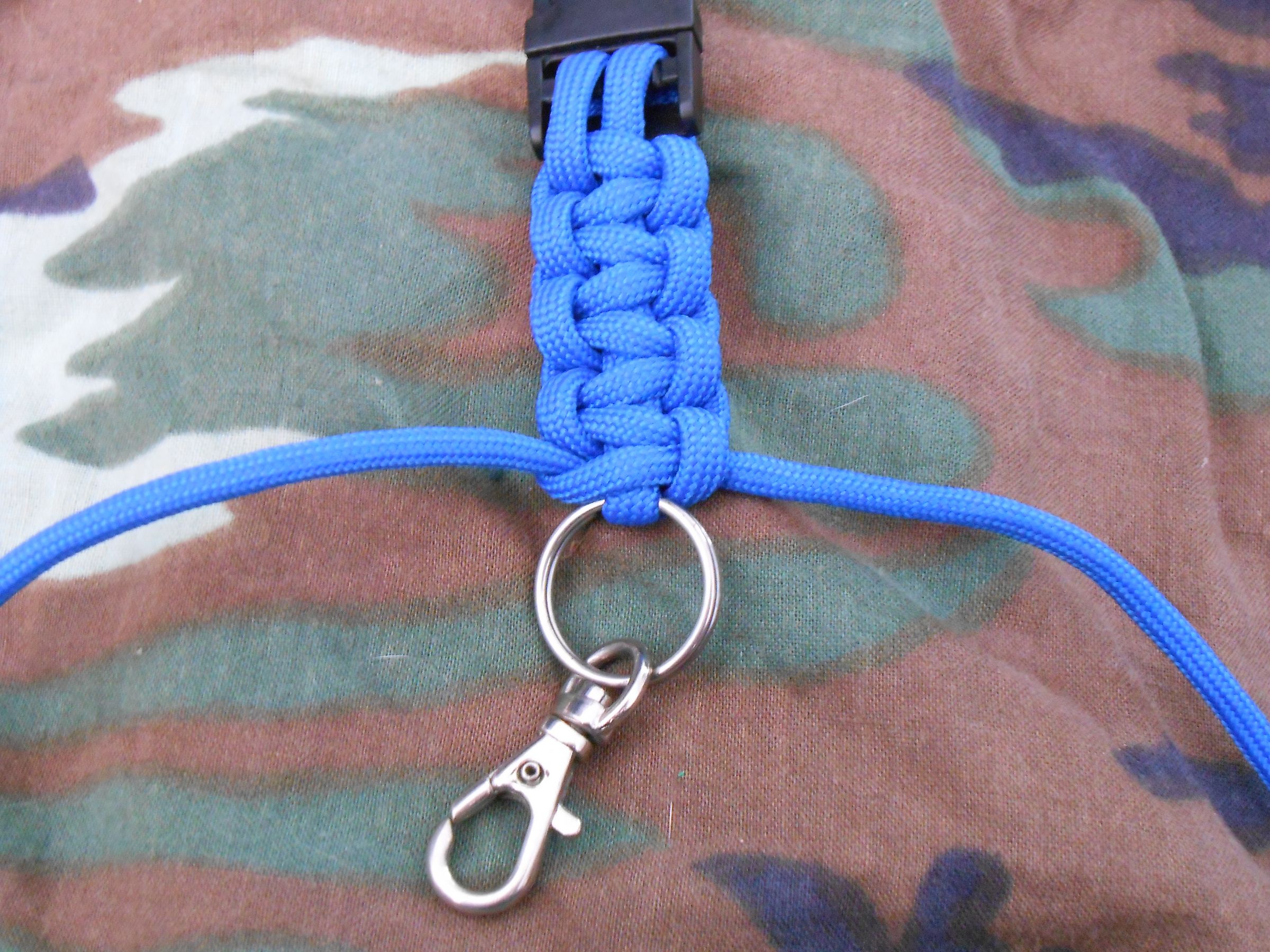 Break Away Paracord Lanyard With Side Release Buckle and Swivel Snap ...