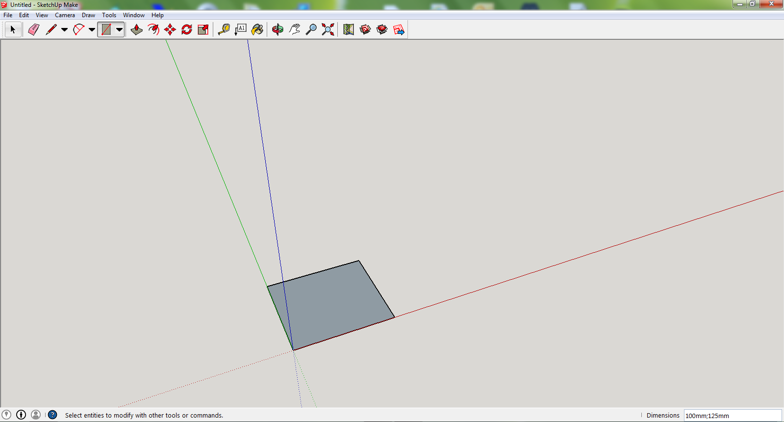 Google SketchUp(very Simple 3D Printing Box Design) : 5 Steps ...