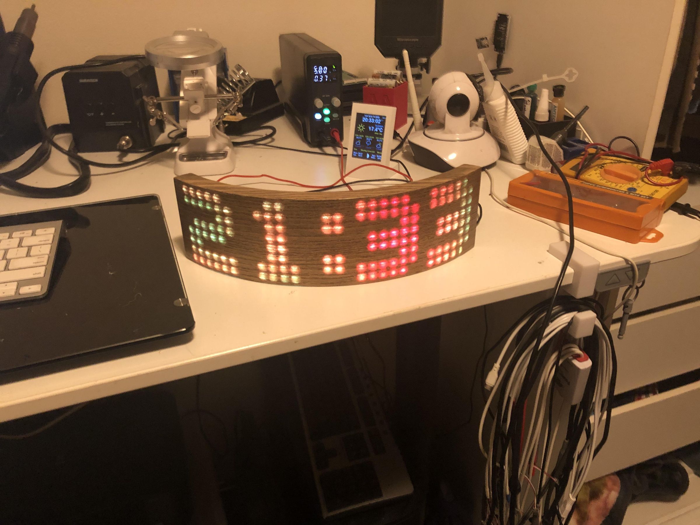 ArClock - a Smart Display Wrapped in Real Wood : 8 Steps (with Pictures ...