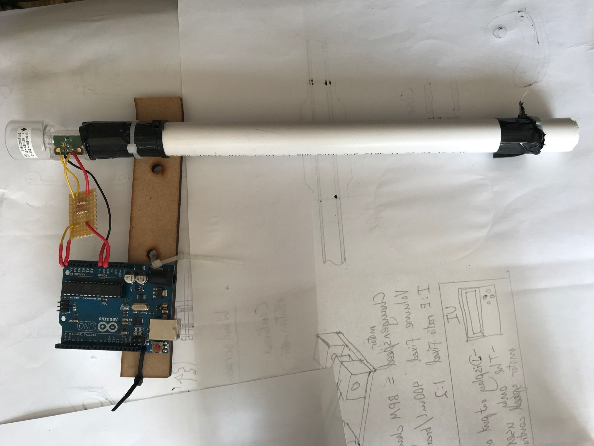 How to Make an Accurate Air Flow Rate Sensor With Arduino for Under £20 ...