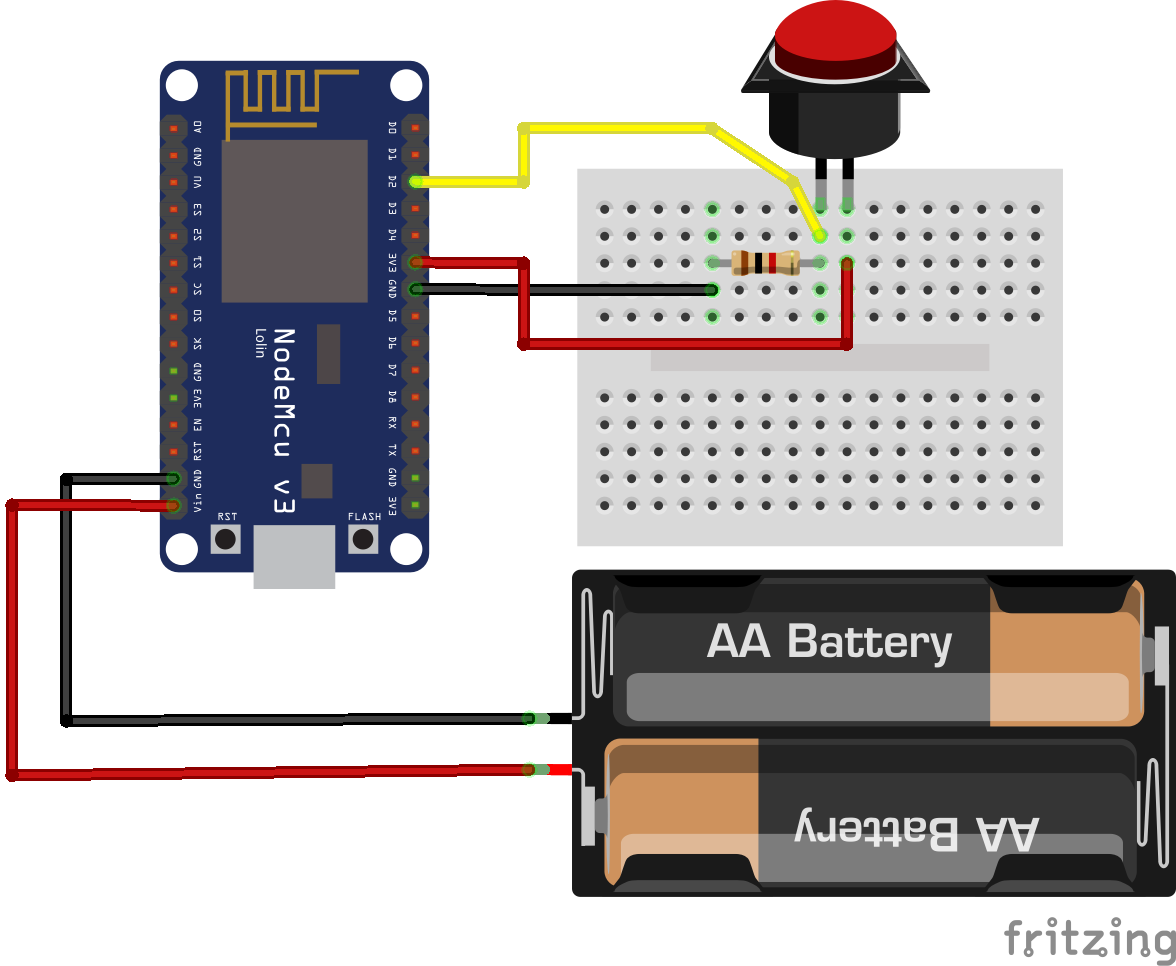 Emergency Button With NodeMCU : 7 Steps - Instructables