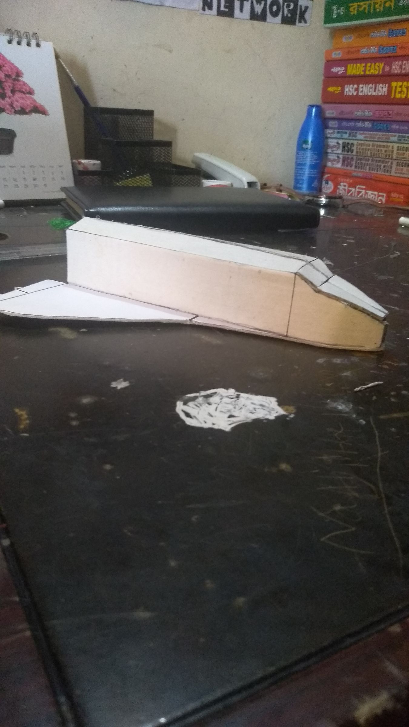Space Shuttle Atlantis Cardboard Model (With Detachable Cardboard Stand ...