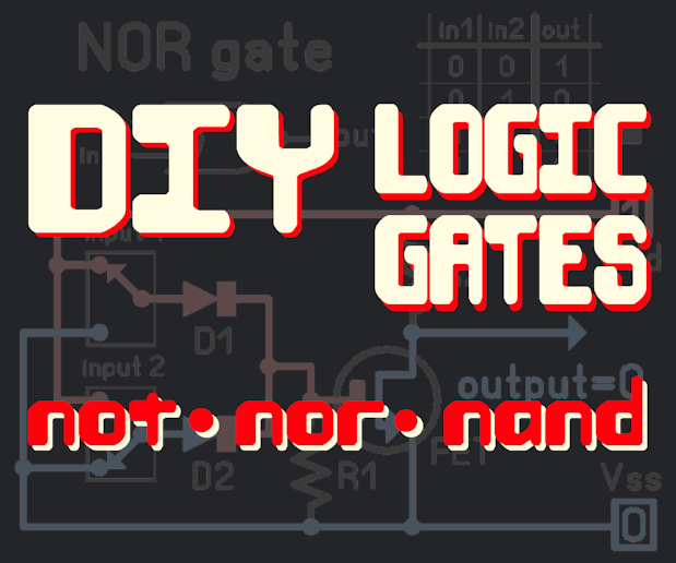 logic gates demonstration kit DIY Project - Step-by-Step DIY Project ...