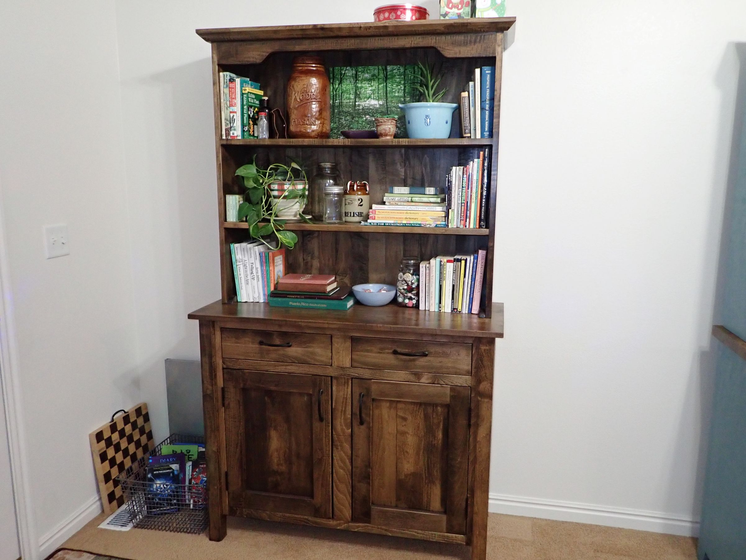 Make a Farmhouse Style Hutch : 14 Steps (with Pictures) - Instructables