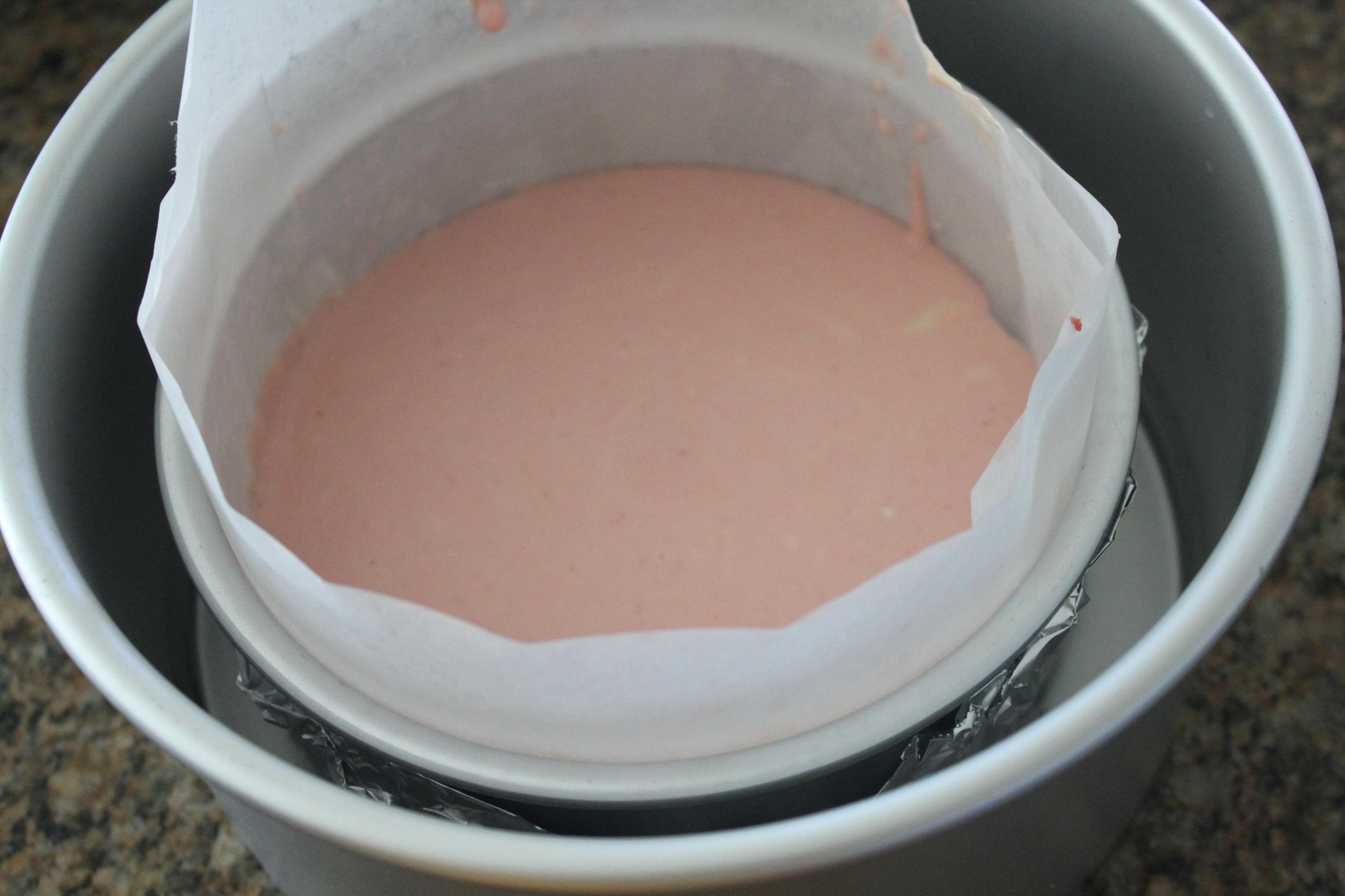 Strawberry Double Fromage Cheesecake : 4 Steps (with Pictures ...