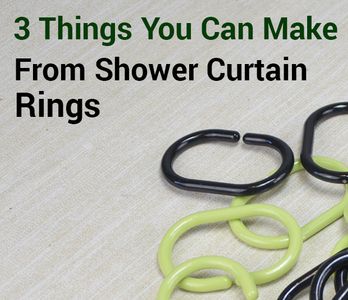3 Things You Can Make From Shower Curtain Rings : 3 Steps (with ...