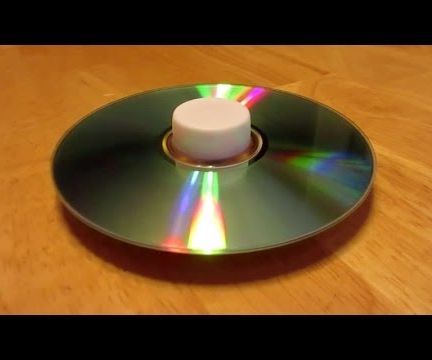How to Make CD Spinning Tops - Instructables