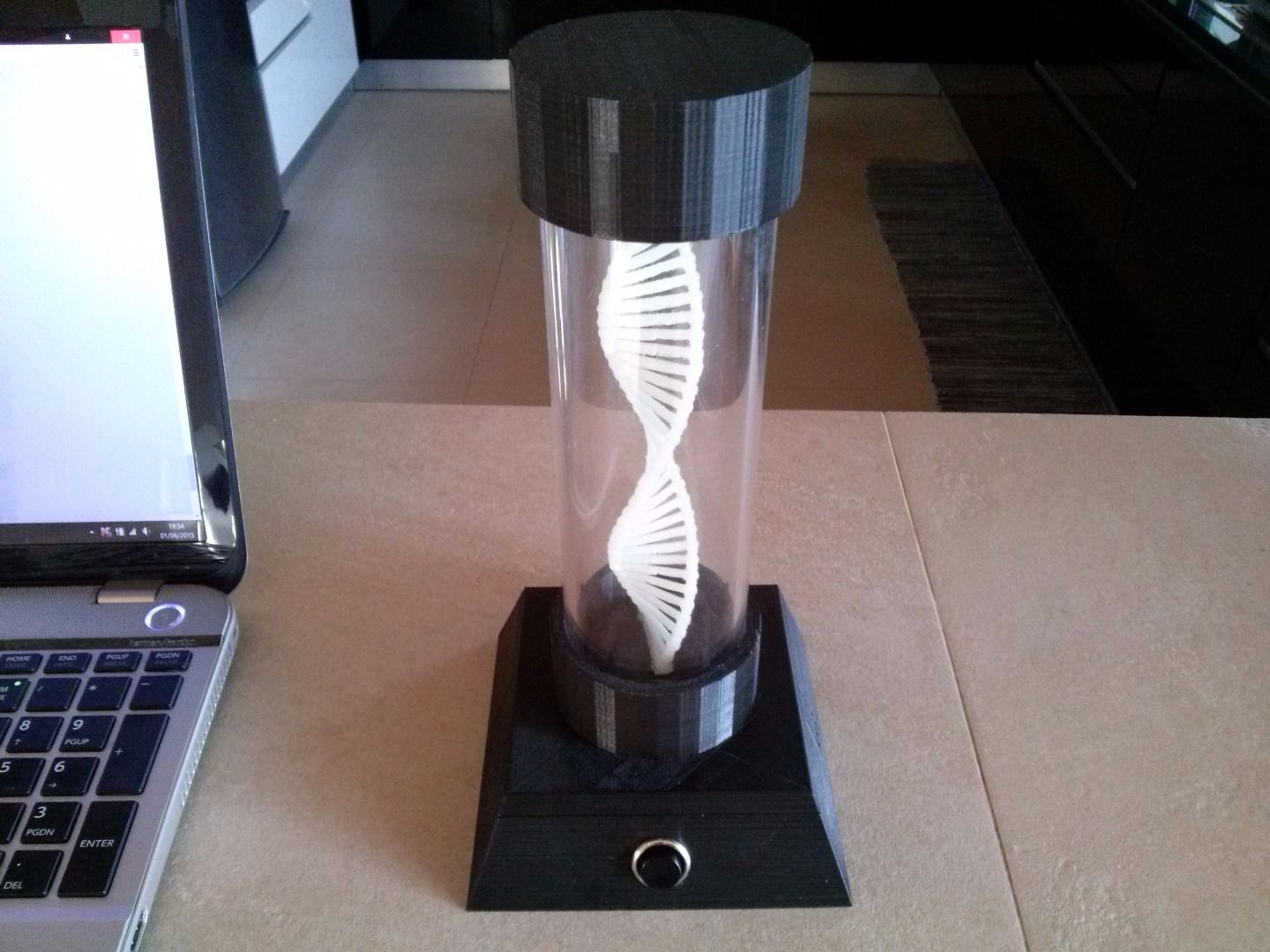 3D Printed DNA Lamp : 16 Steps (with Pictures) - Instructables