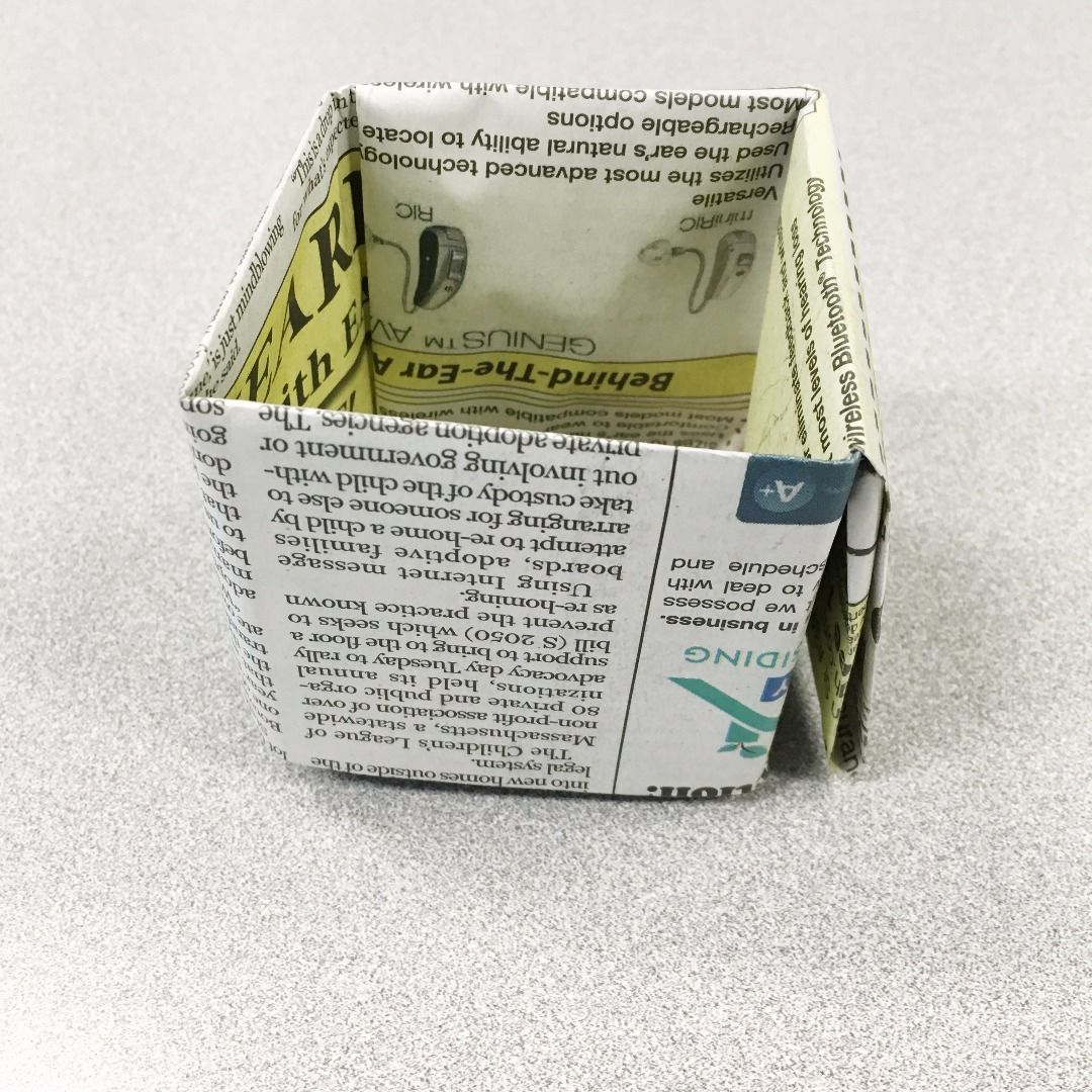 Biodegradable Newspaper Pots : 7 Steps (with Pictures) - Instructables