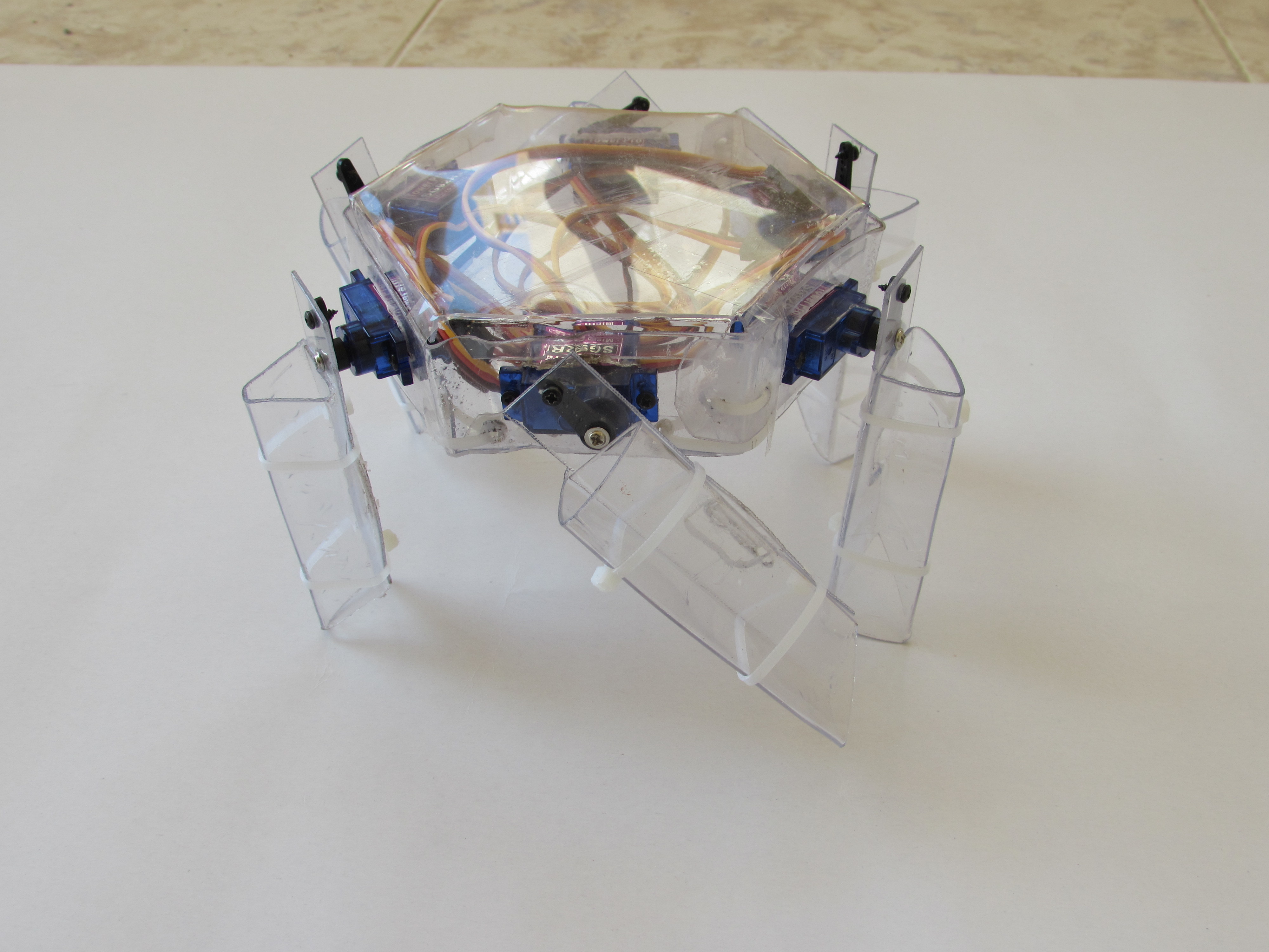 Raspberry Pi Hexapod Wooden Robot. : 11 Steps (with Pictures ...