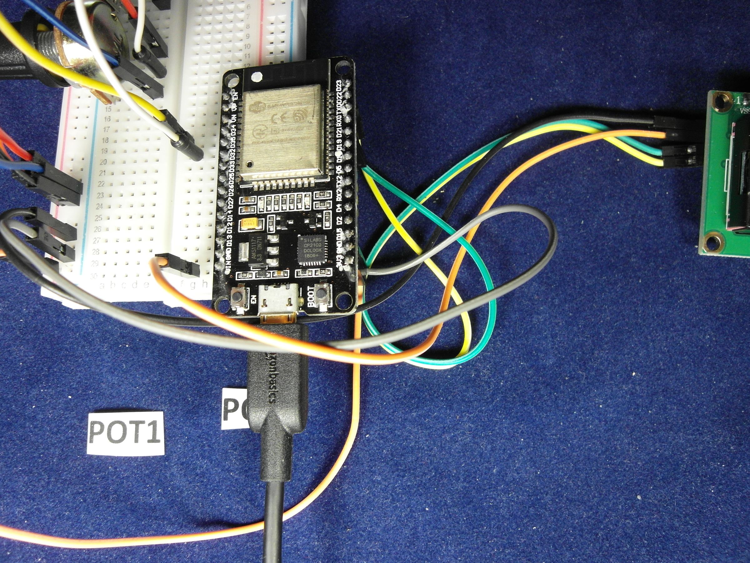 ESP32-Touch, Hall, I2C, PWM, ADC, & DAC : 7 Steps (with Pictures ...