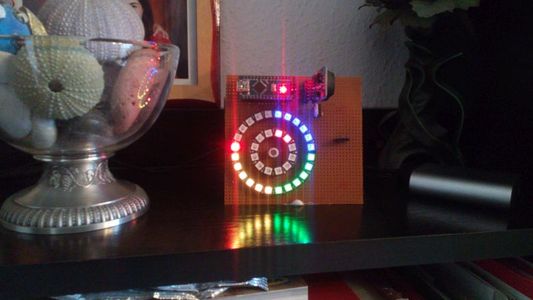 LED Ring Clock With Arduino : 3 Steps (with Pictures) - Instructables