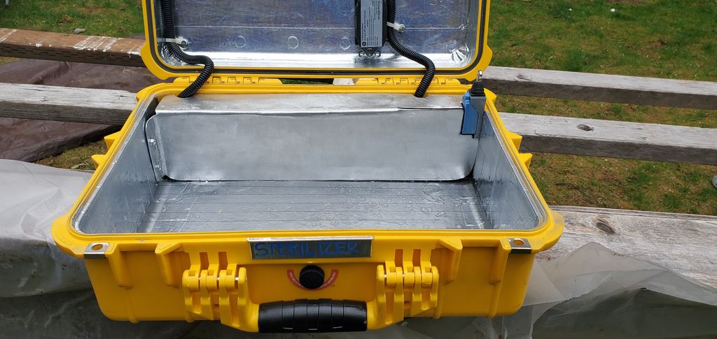 UVC Sterilizer for COVID-19 Emergency : 3 Steps - Instructables