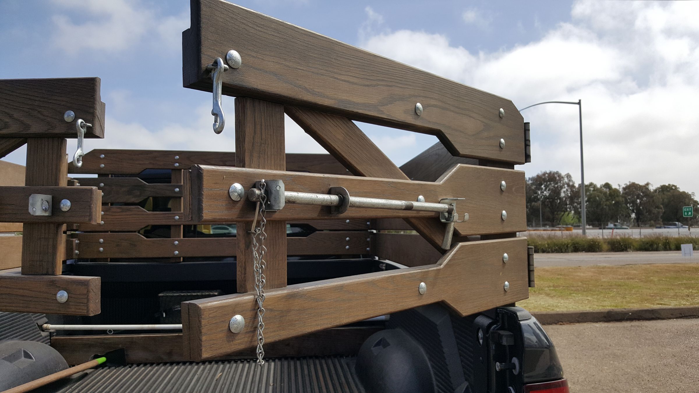 Stake Sides/Fence Sides With Added Gates for 2014 Dodge 1500 4x4 Pickup ...