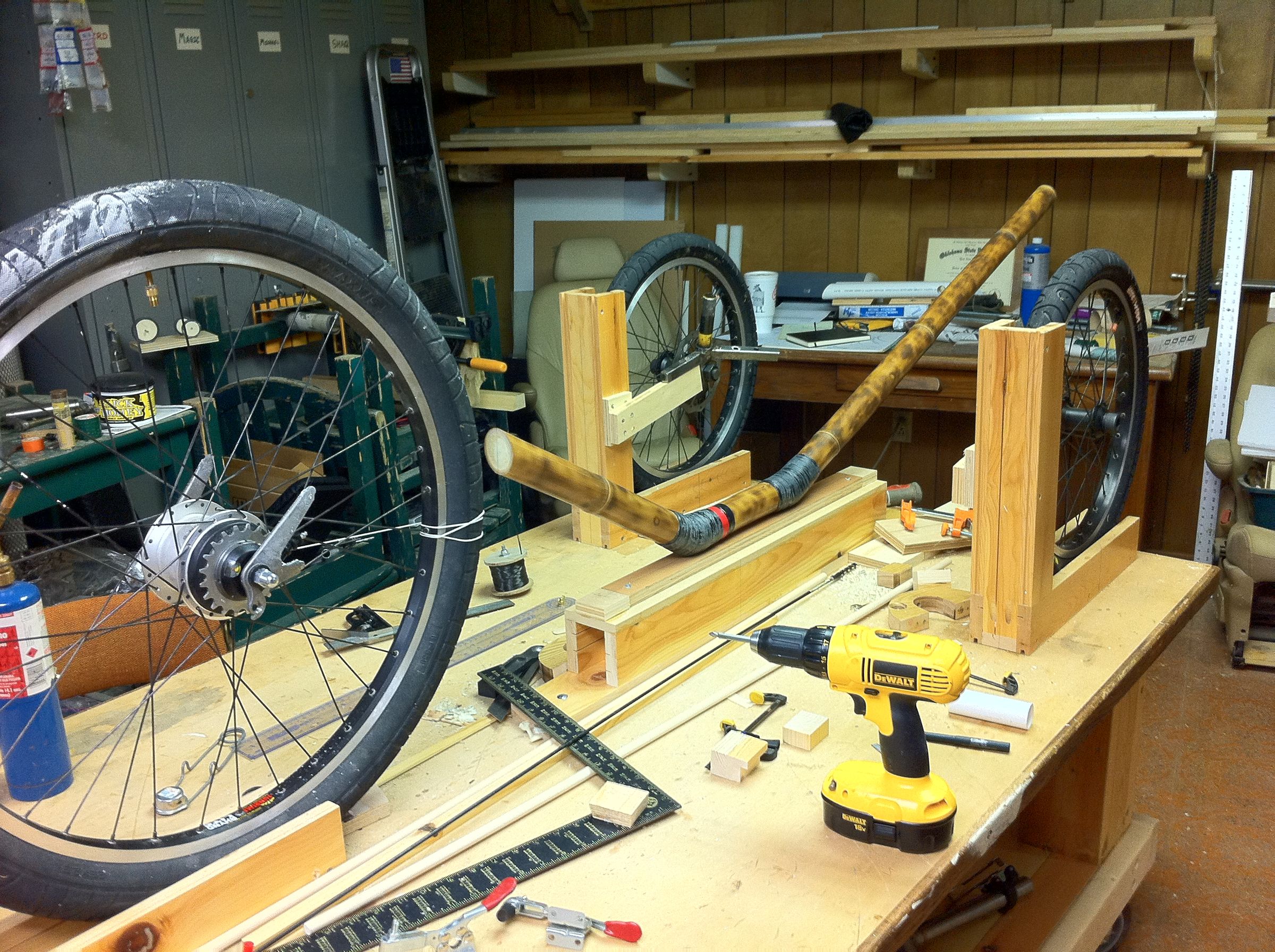Building a Recumbent Bamboo Trike Frame : 23 Steps (with Pictures ...