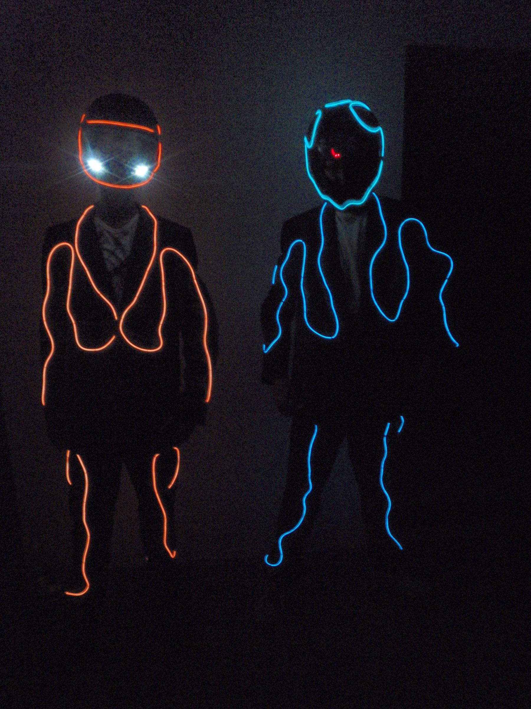 How to Make Two Daft Punk Outfits With Helmets : 5 Steps (with Pictures ...