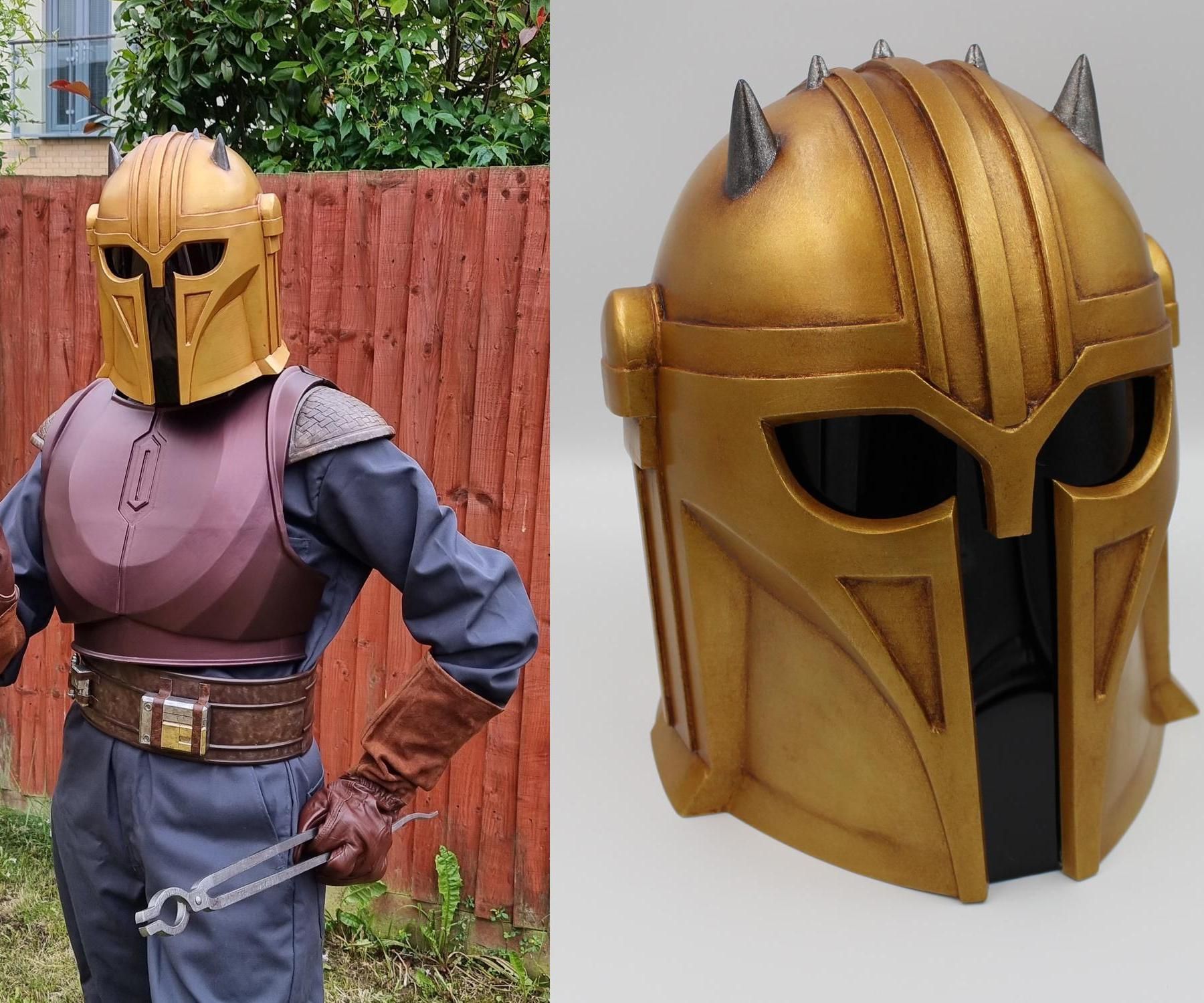 3D Printed Armor for the Armorer (Mandalorian) Cosplay Tutorial : 5 ...