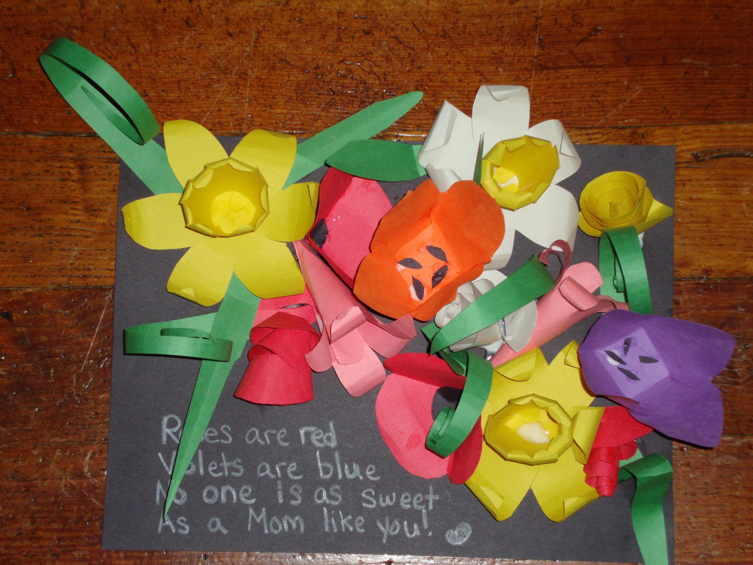 Papercraft Flowers (Easy) : 9 Steps (with Pictures) - Instructables