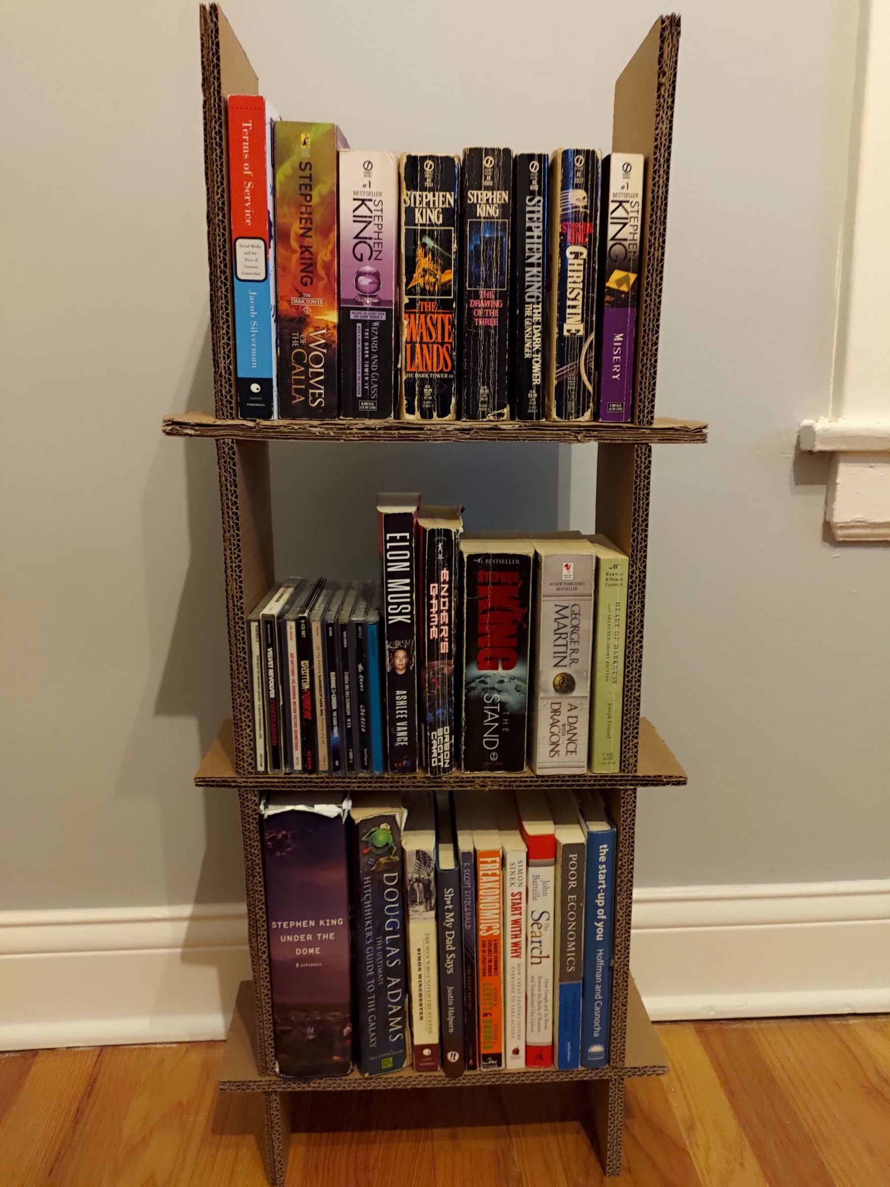 Super-Sturdy Cardboard Shelving : 5 Steps - Instructables