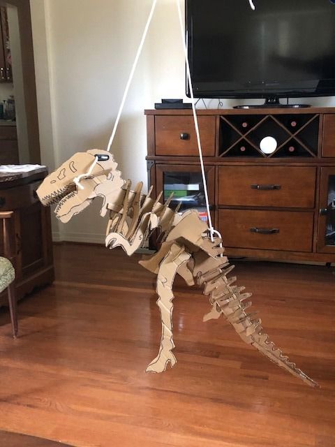Build a 6'-0" Tall Wooden T-Rex Model : 7 Steps (with Pictures ...