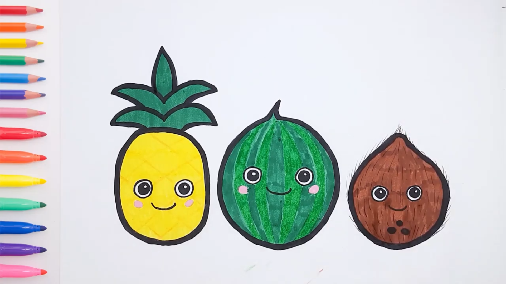 How to Draw Cute Tropical Fruits : 7 Steps (with Pictures) - Instructables