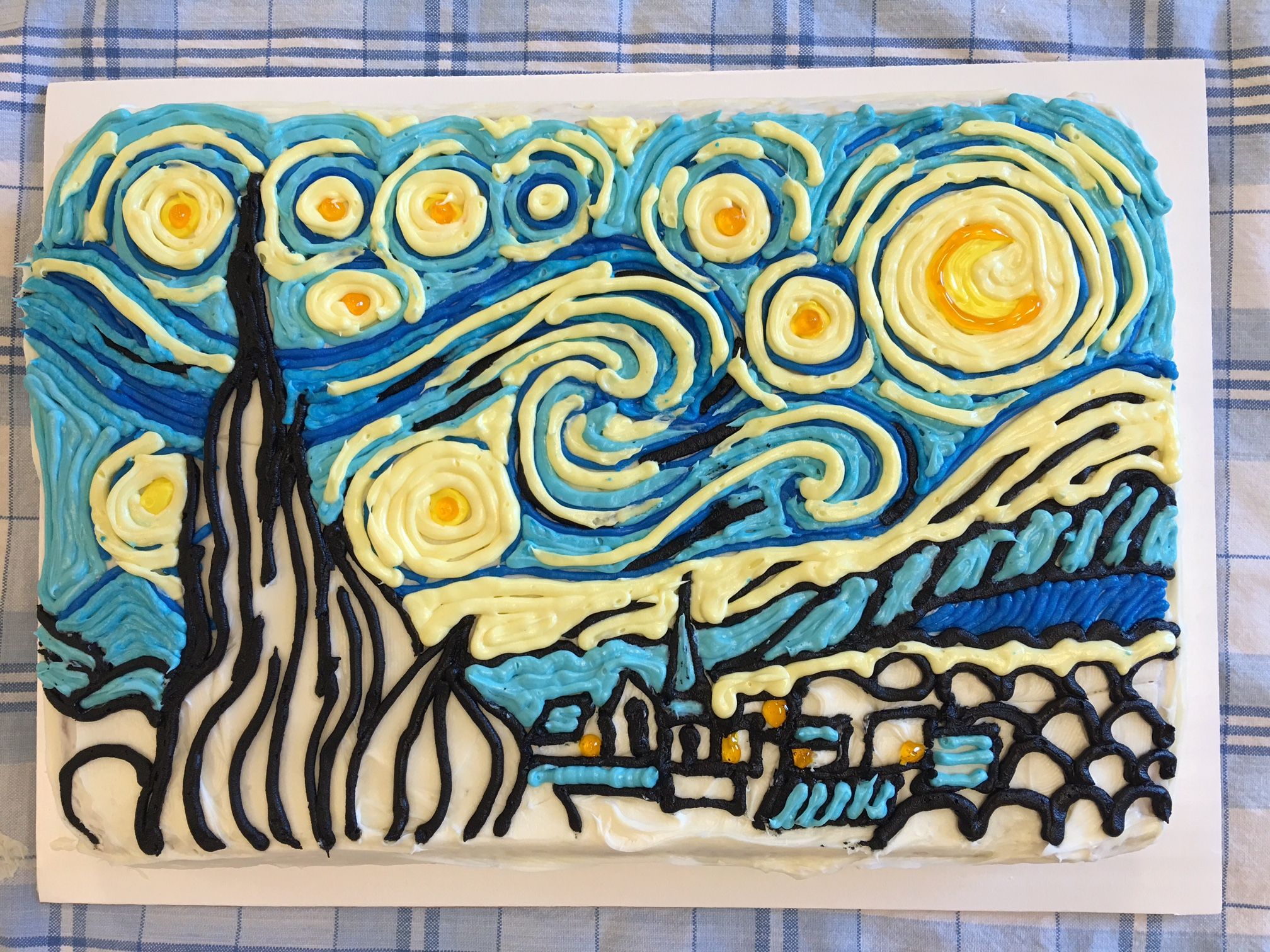 Starry Night Cake : 9 Steps (with Pictures) - Instructables