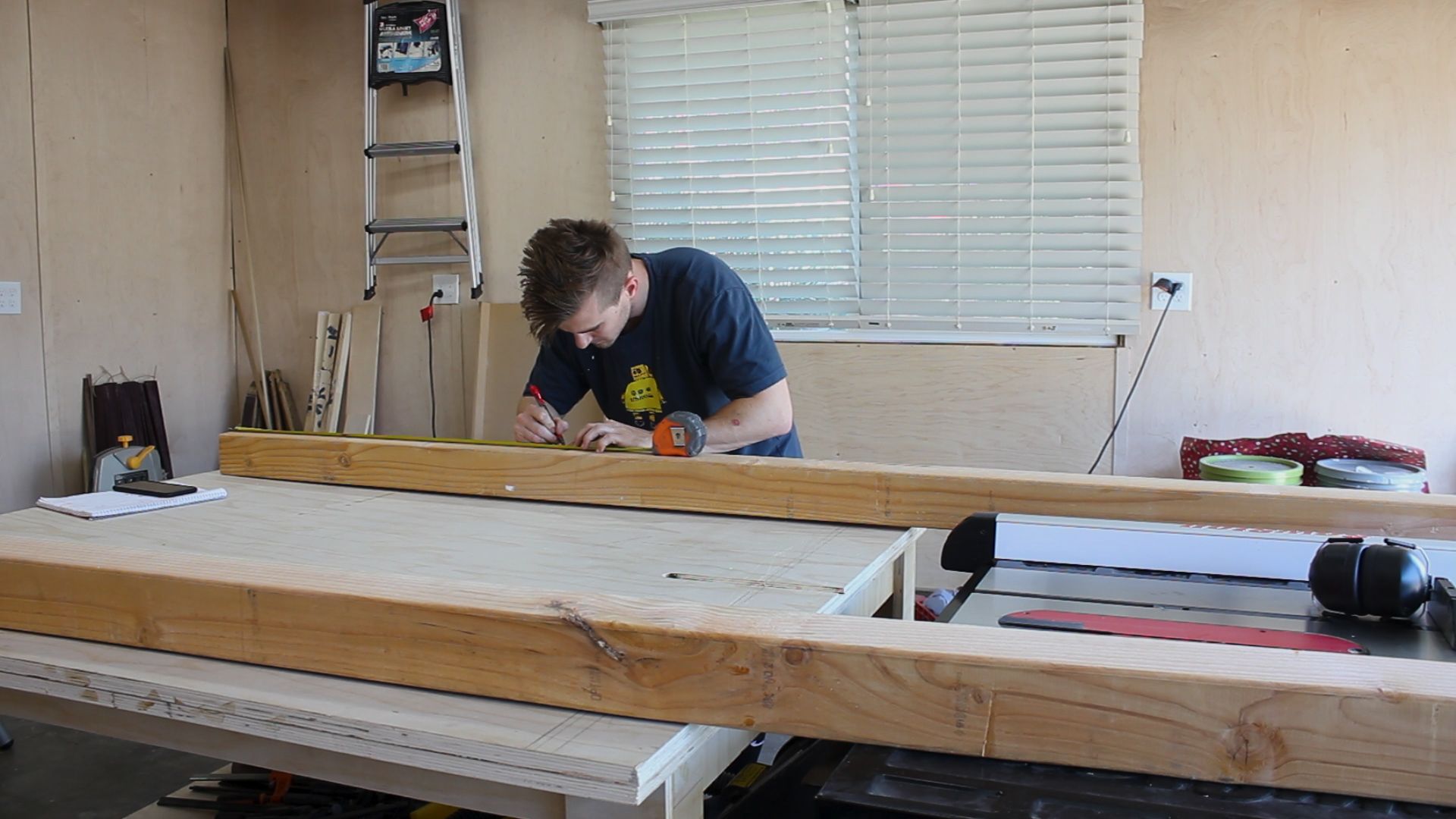 $100 10ft Work Bench/Surface With Storage : 12 Steps (with Pictures ...