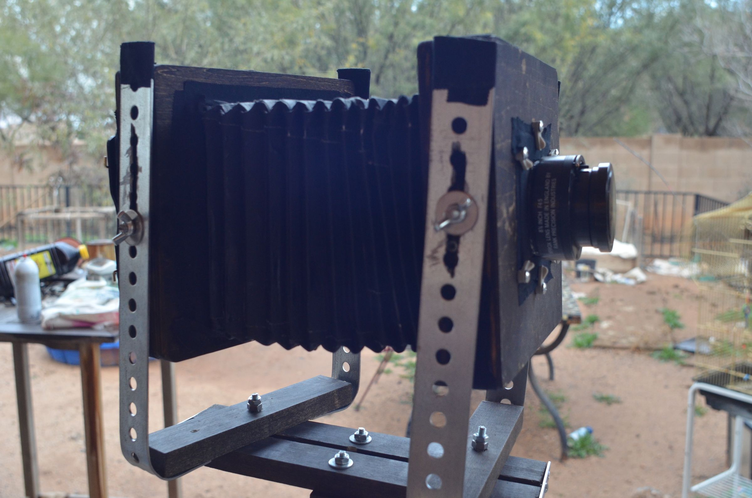 Low Cost Adjustable Rail 4x5 View Camera : 11 Steps (with Pictures ...