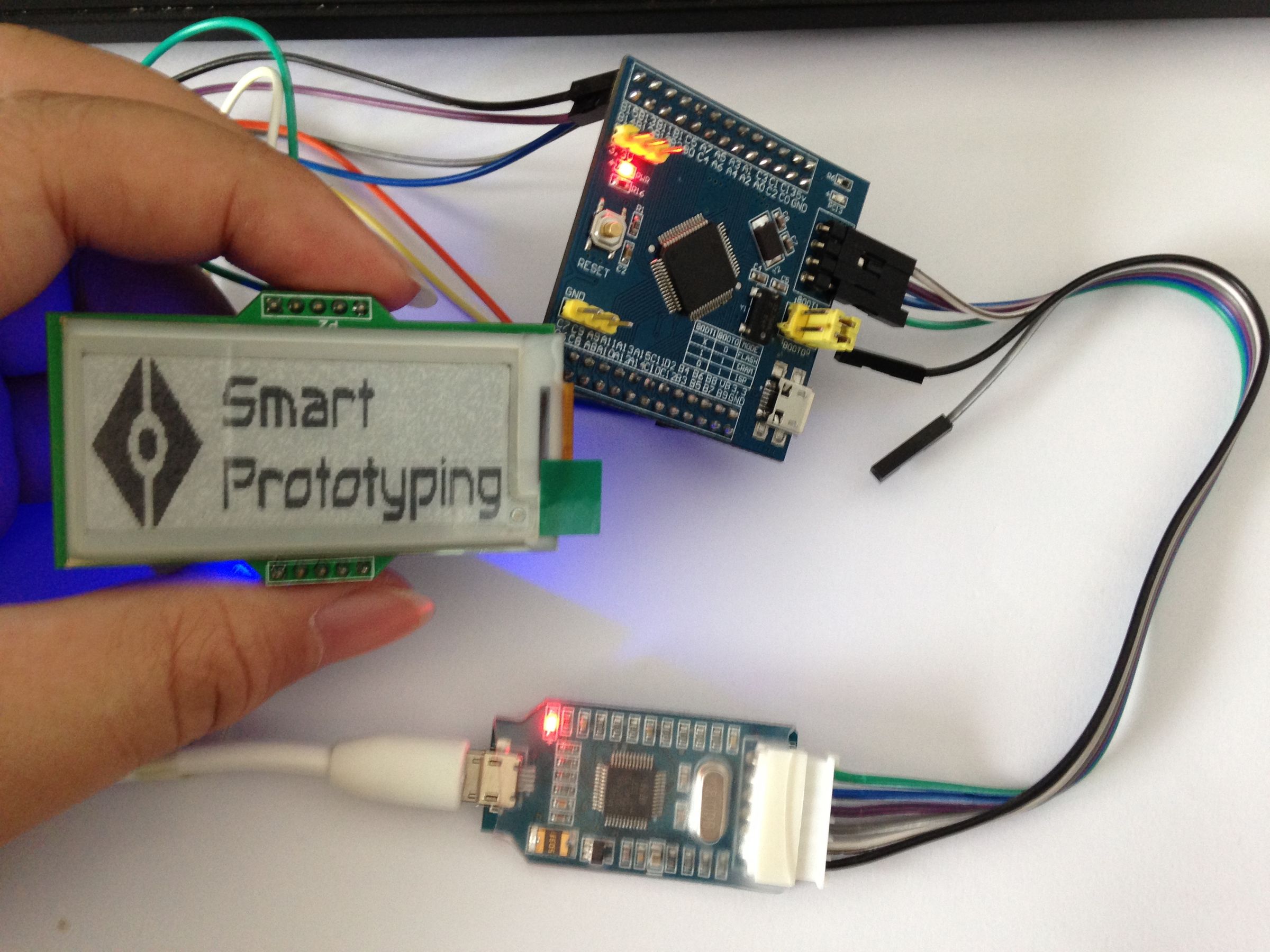 How to Use E-ink Display Module on the Stm32(Compatible With Arduino 3.3V) : 7 Steps - Instructables